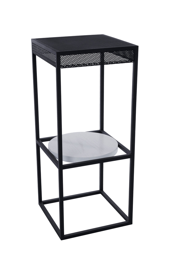 High Table- Square Metallic Frame- Perforated Metal Sheet Cover – The ...